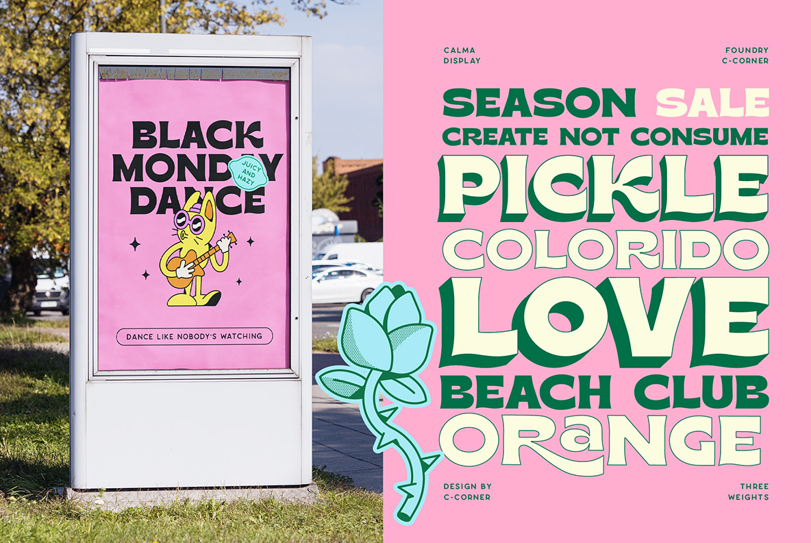 Calma Font, Fonts | GraphicRiver